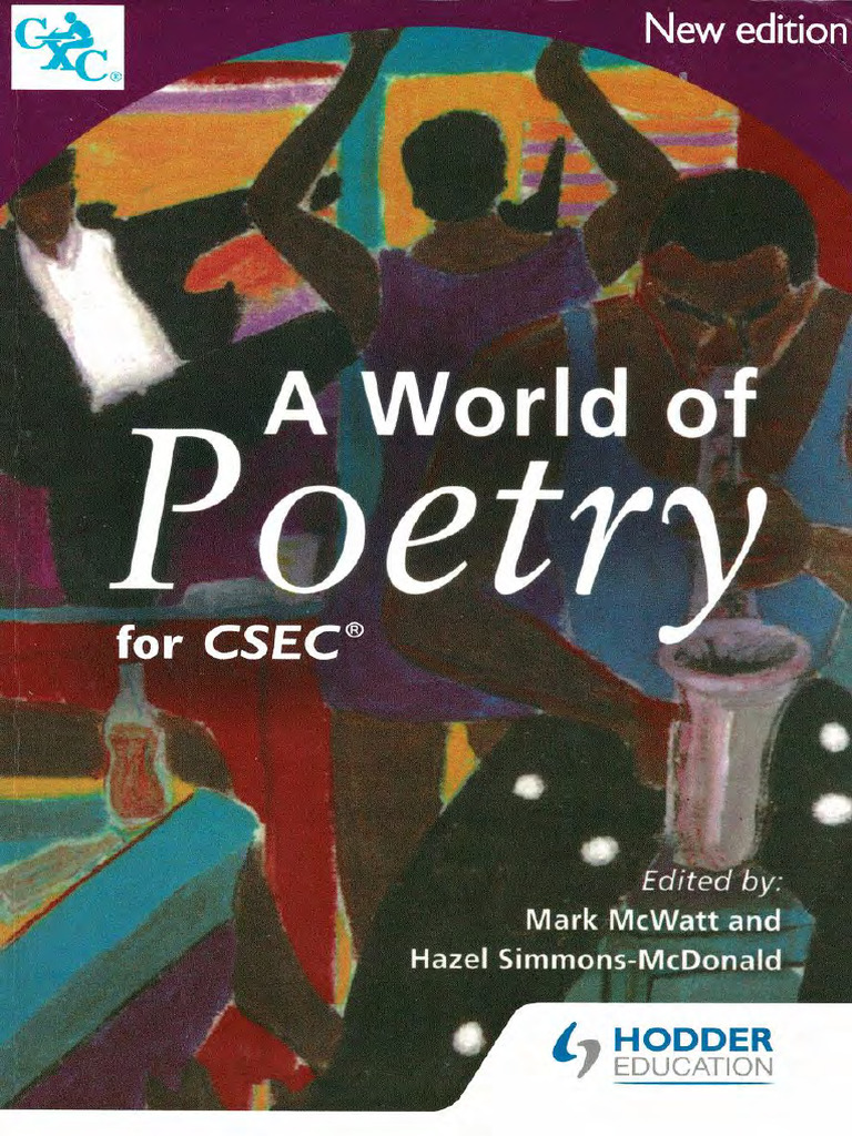 A World of Poetry - Simmons-McDonald, Hazel, McWatt | PDF