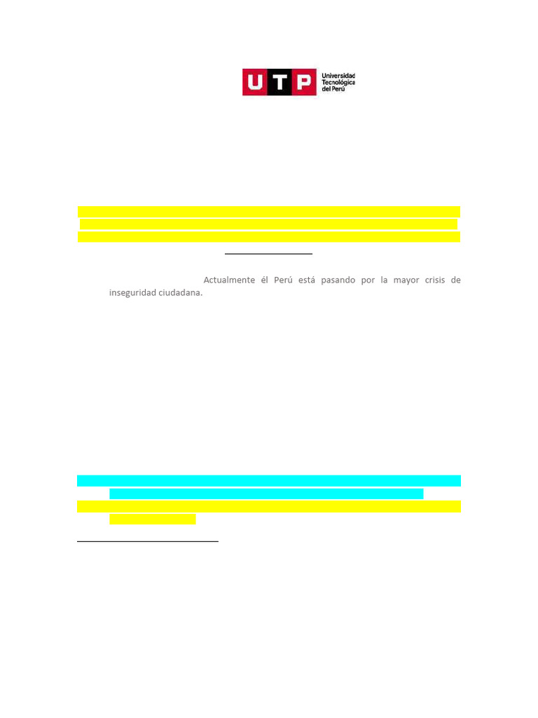 Tarea de Redaccion | PDF | Lima