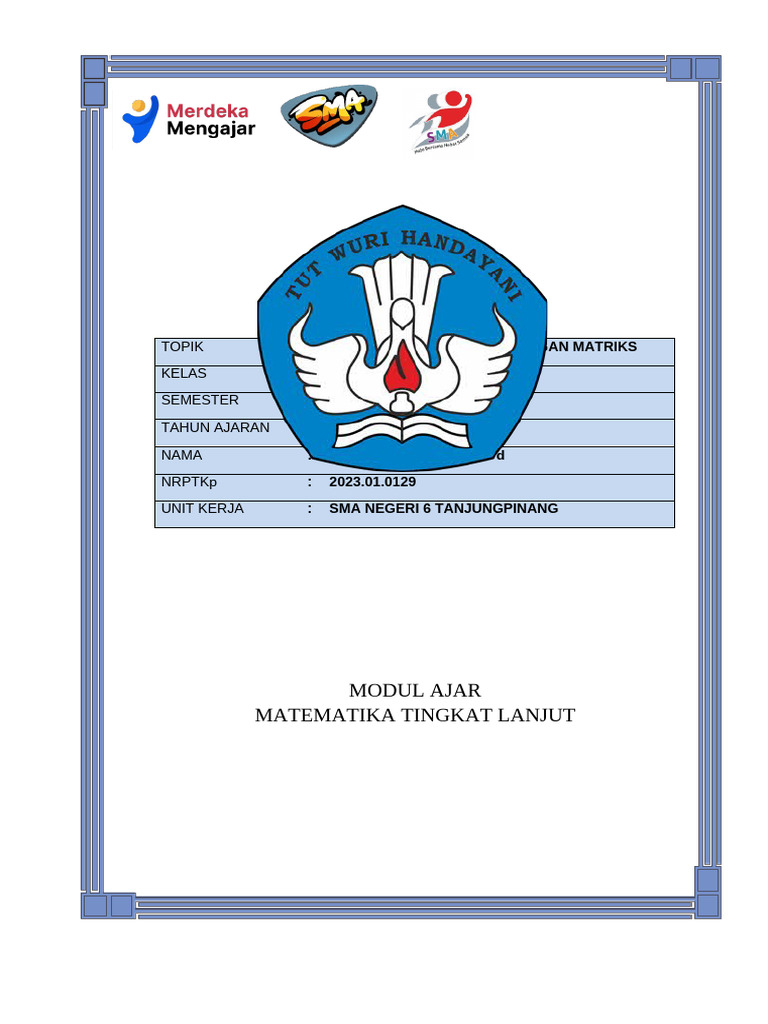 Modul Ajar MTL | PDF