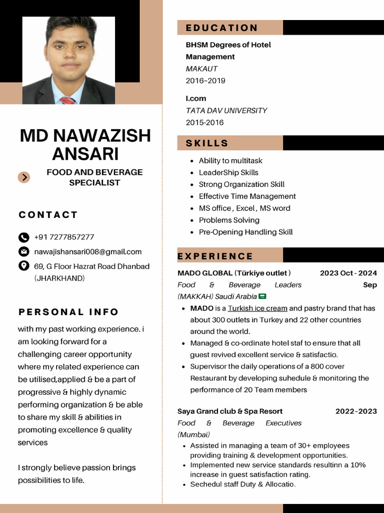 2024 Resume. | PDF
