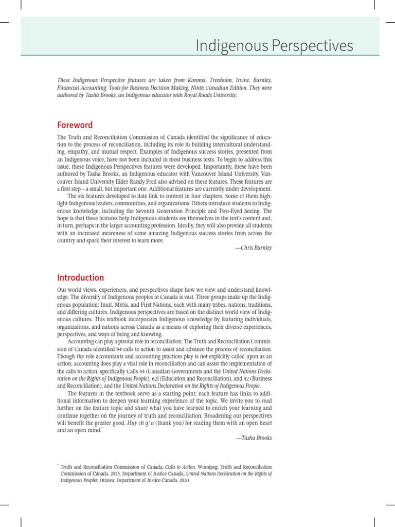 Indigenous_Perspective Wiley | PDF