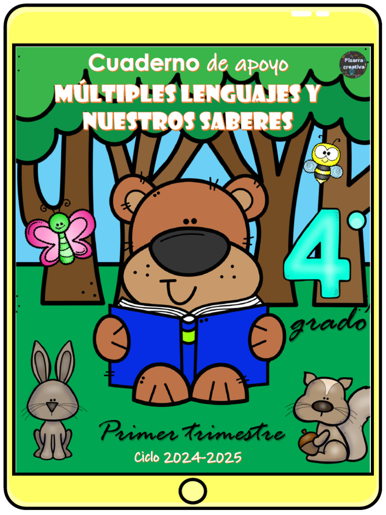 4° Nuestros Saberes y Multiples Lenguajes Primer Trimestre | PDF