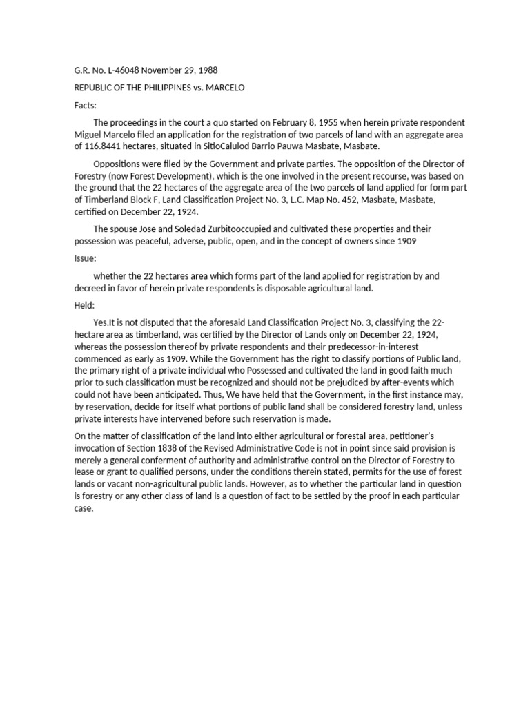 Republic of The Philippines vs. Marcelo | PDF