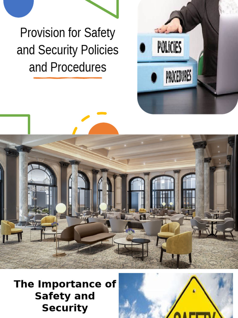 Provision For Safety and Security Policies and Procedures | PDF