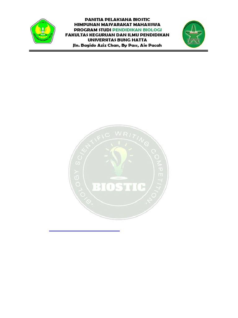 Panduan Grand Final Lktin Biostic 2021 (3) | PDF