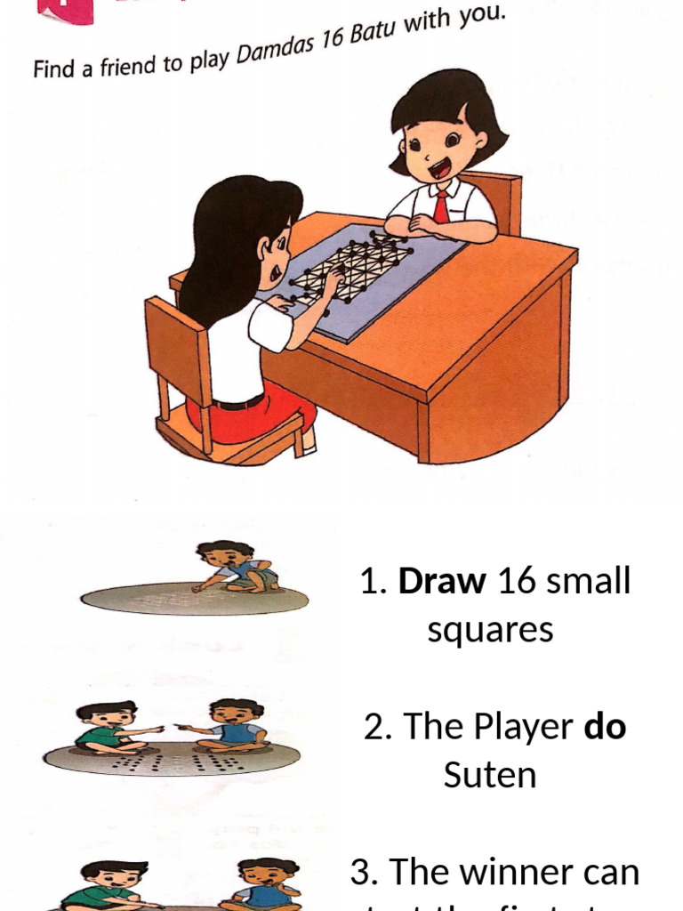 Grade 3 Damdas 16 Batu Uler Kelabang Games | PDF