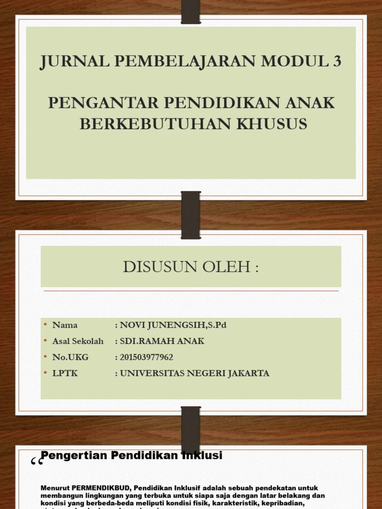 Jurnal Pembelajaran Modul 3 | PDF