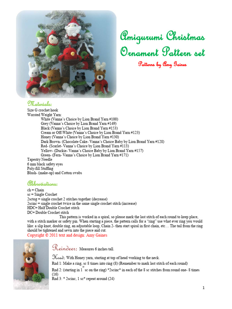 Christmas Ornaments-1 | PDF
