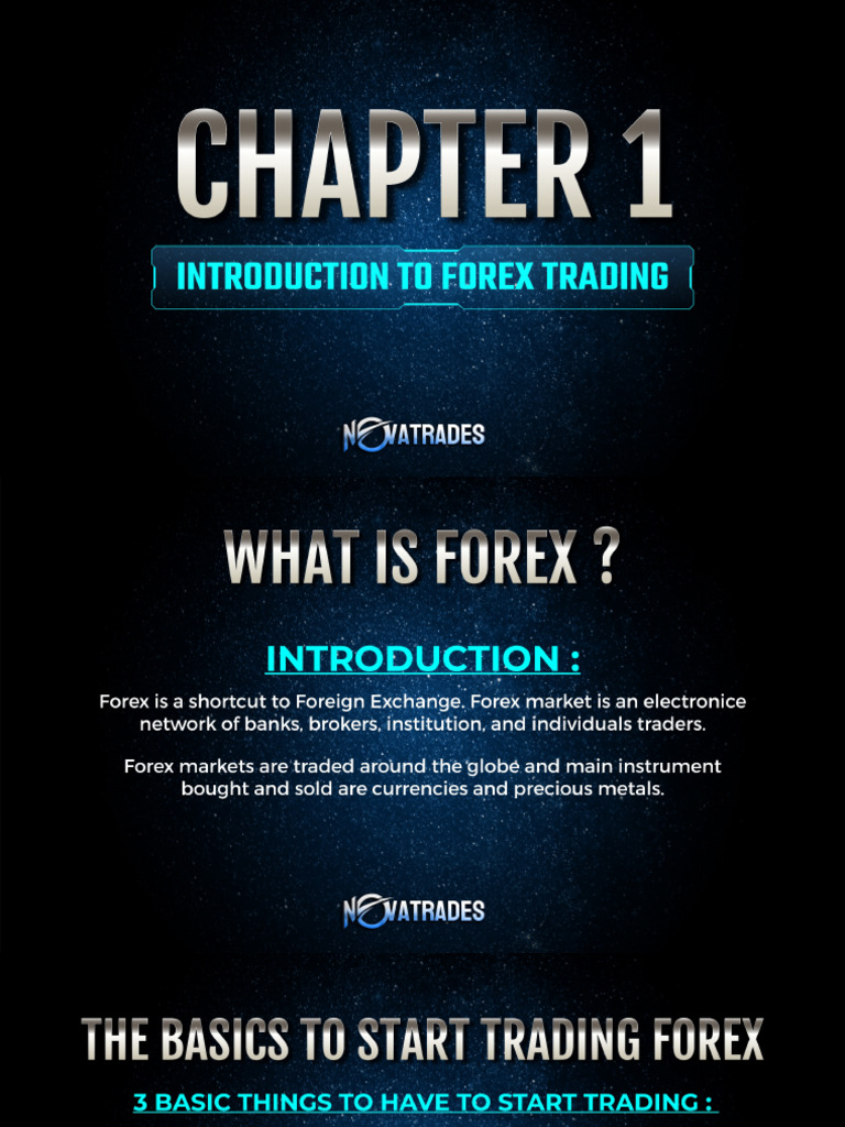 Chapter 1 - Introduction To Forex | PDF