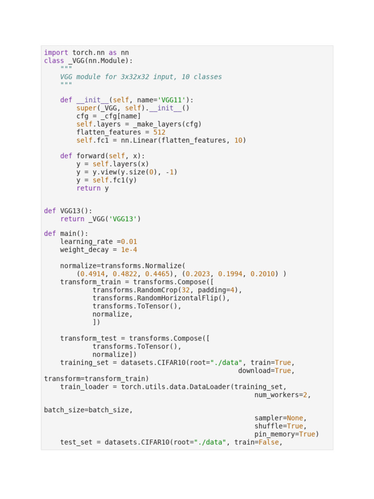 VGG13 | PDF