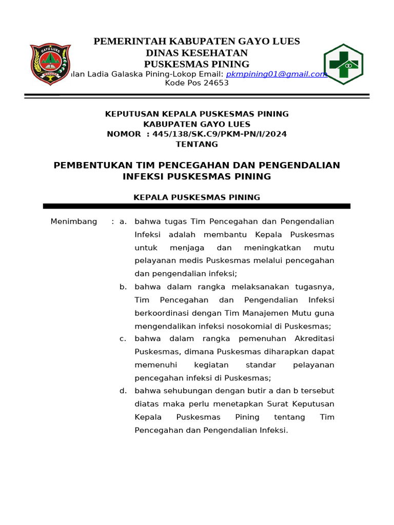 SK Tim PPI 2023 | PDF