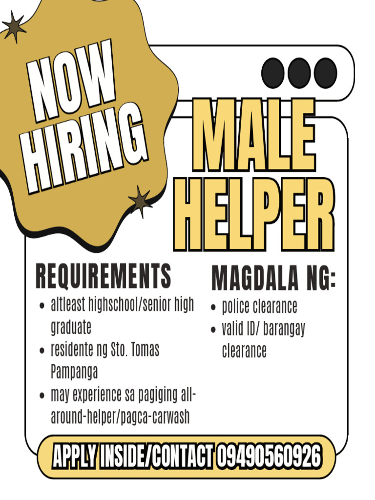 Now Hiring Tarp | PDF