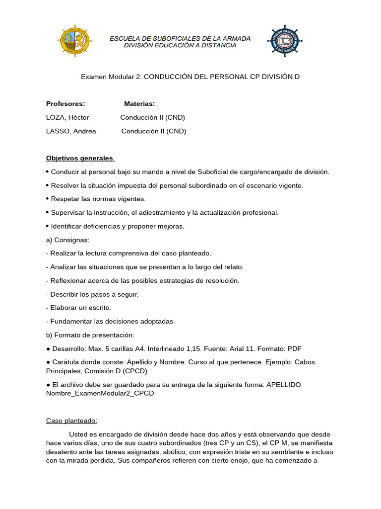Examen Modular 2 | PDF