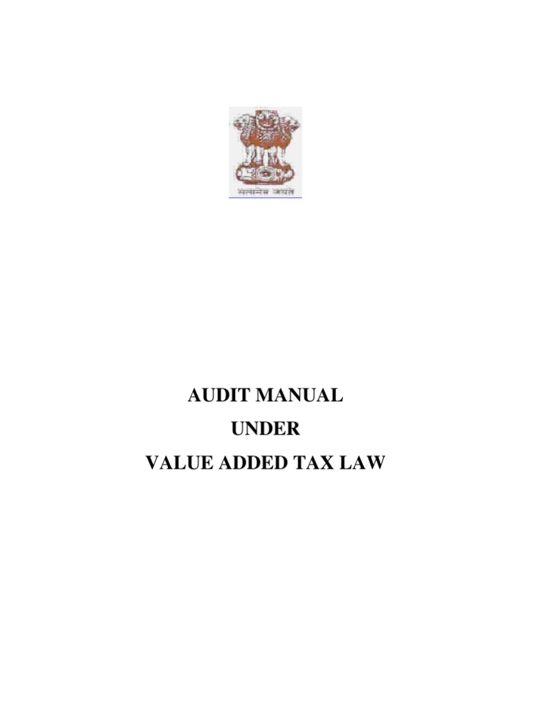 Vat Audit Manual | PDF | Value Added Tax | Audit