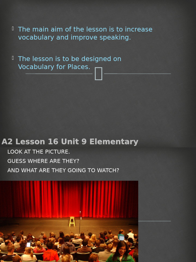 A2 Lesson 16 Unit 9 Pre-Interm | PDF