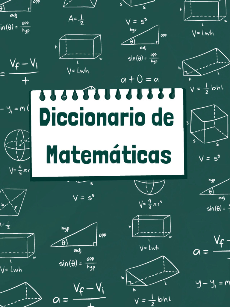 Diccionario de Matematicas de Matemáticas_compressed | PDF