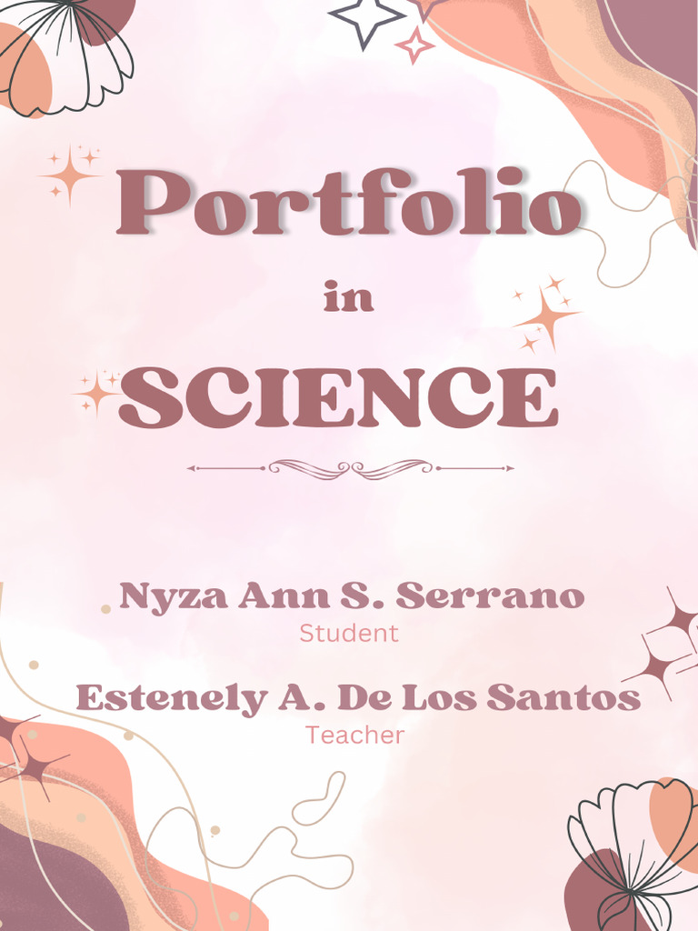 Purple and Pink Aesthetic Portfolio | PDF