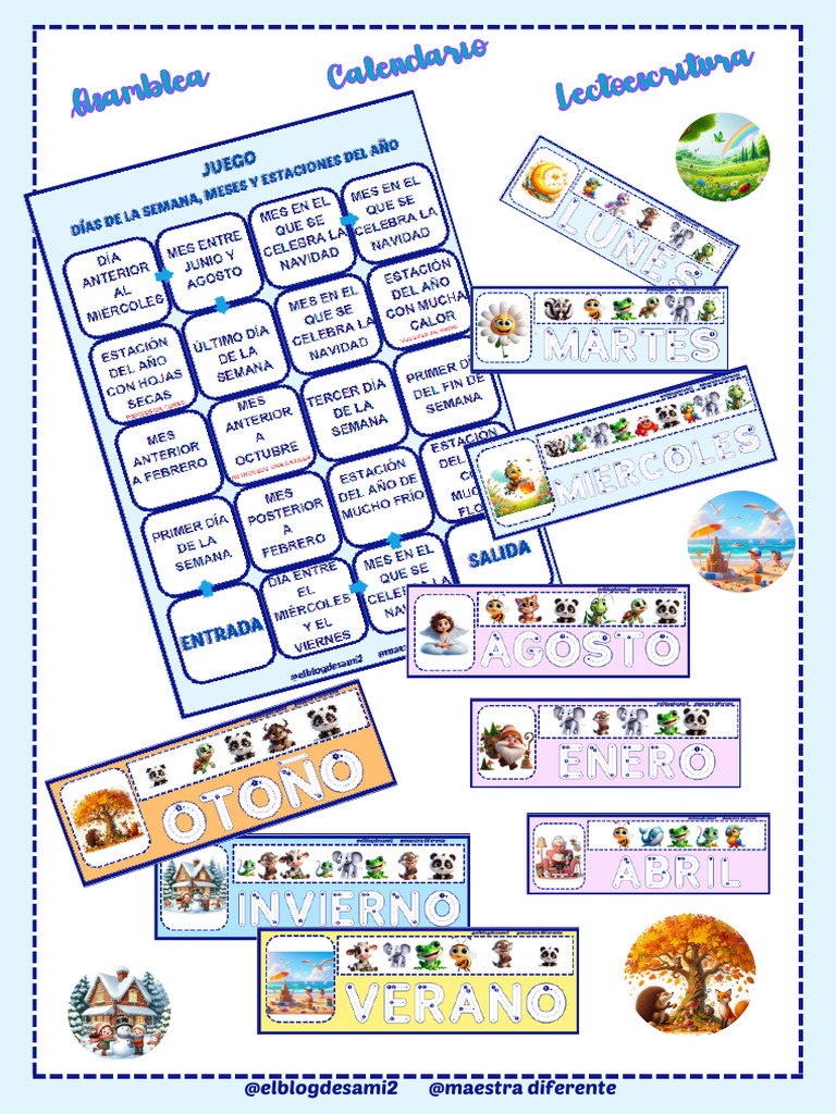 12 - Septiembre - Lectoescritura-Calendario-Ana PDF | PDF