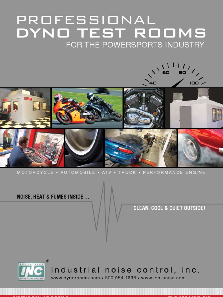 INC Professional Dyno Test Rooms | PDF | Mechanical Fan | Ventilation ...