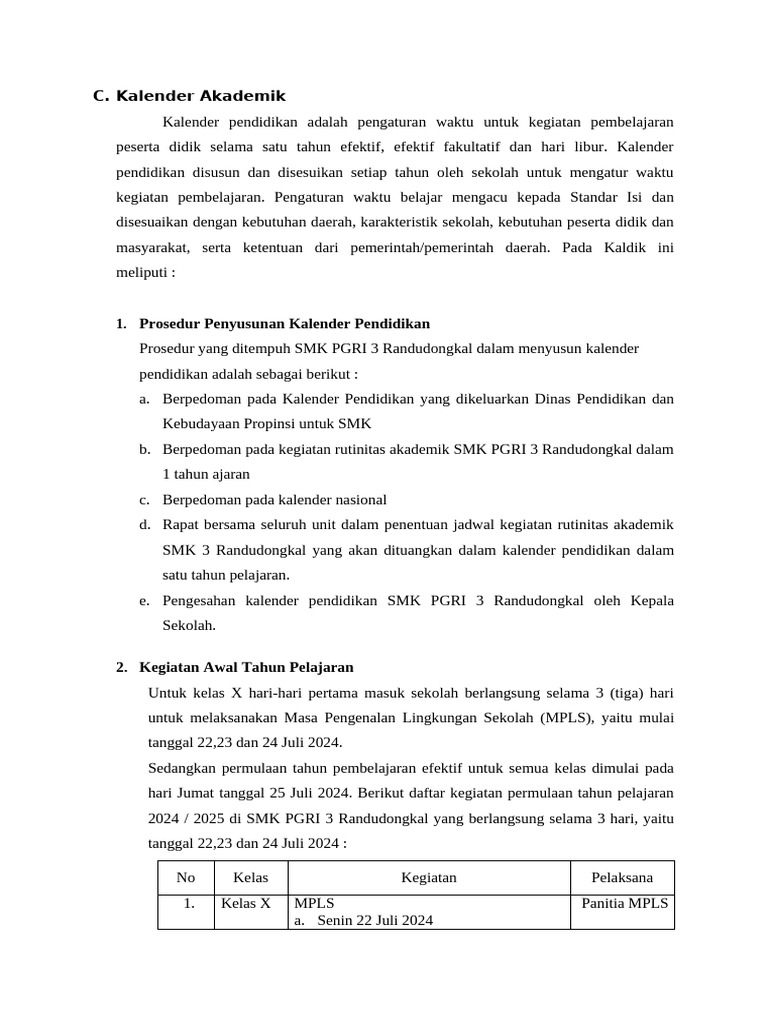 Kaldik 2024 | PDF