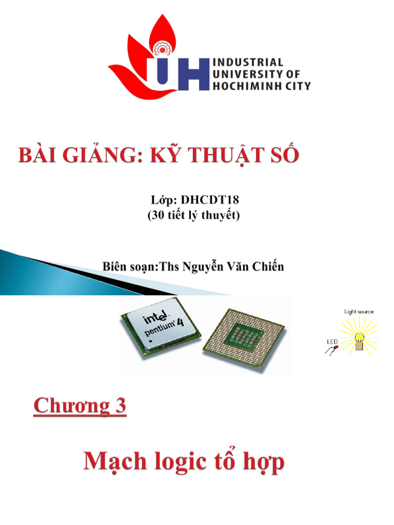 CHƯƠNG 3. M CH Logic T H P | PDF