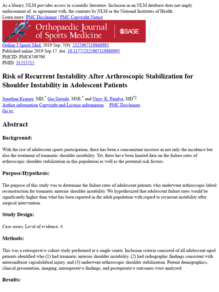 Paper Orthopedic | PDF