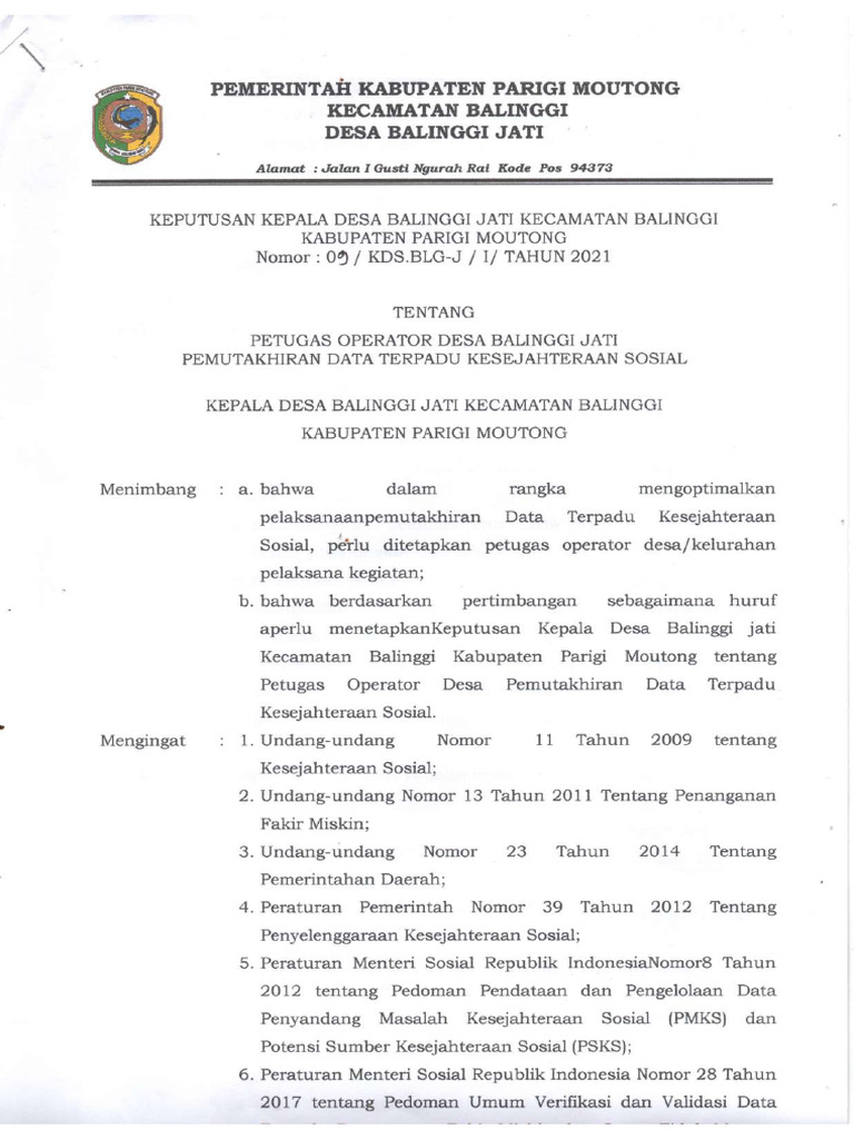 SK OPERATOR SIKS-NG | PDF