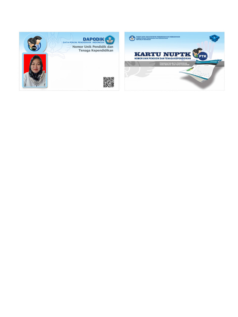 Kartu NUPTK YEPI SARTIKA ANGGRIANI | PDF