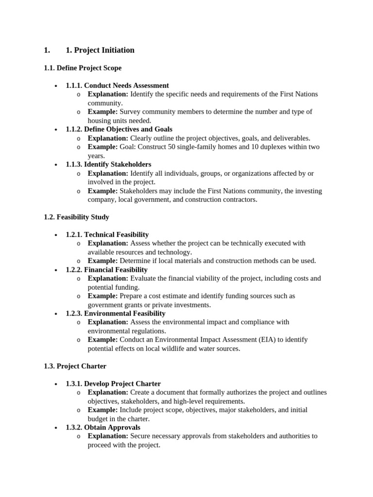 Project Initiation | PDF
