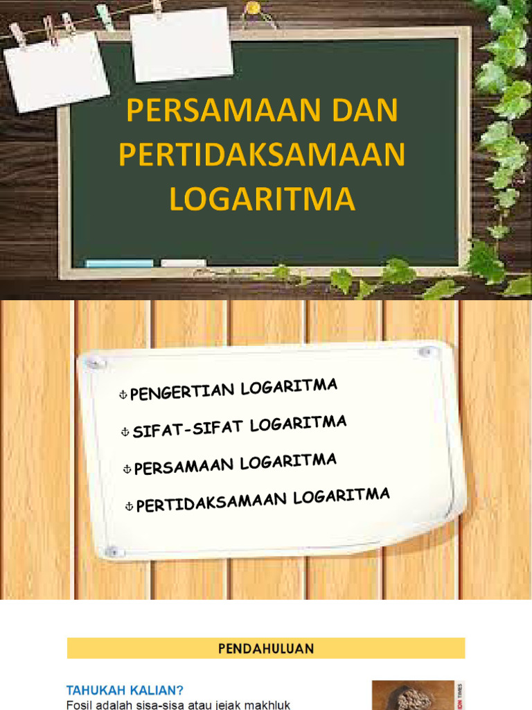 LOGARITMA | PDF