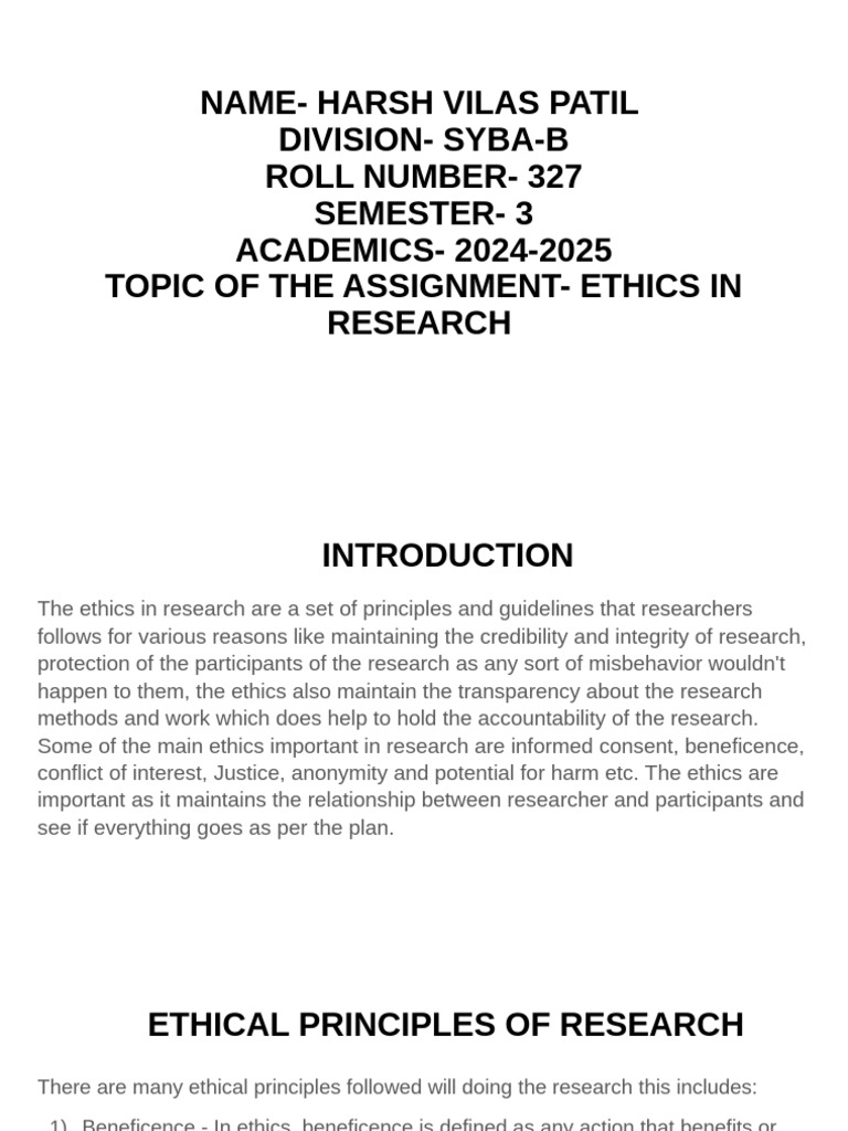 327 Harsh Patil Syba-B Major-1 | PDF