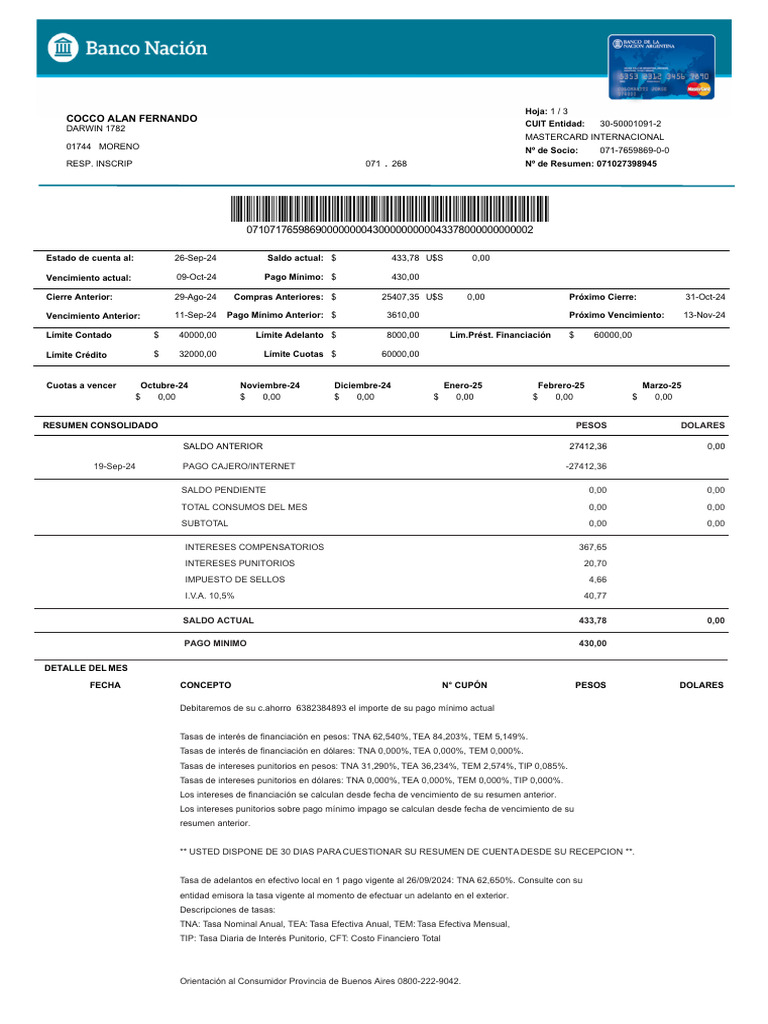 Resumen 20240926 | PDF