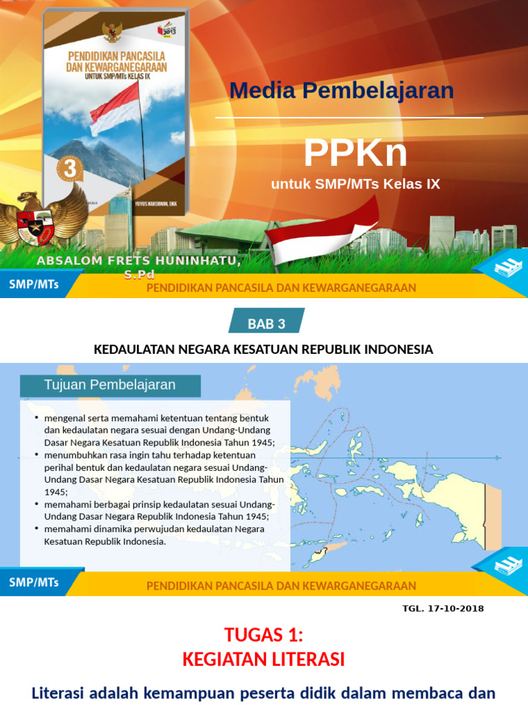 PPKN SMP Kelas 9 k13n Bab 3 | PDF