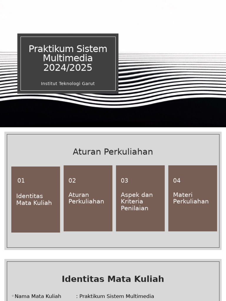 Pertemuan 1_Praktikum Sistem Multimedia | PDF