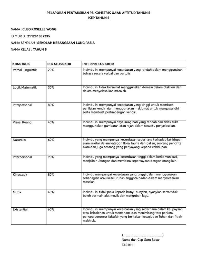 Psikometrik 2 | PDF