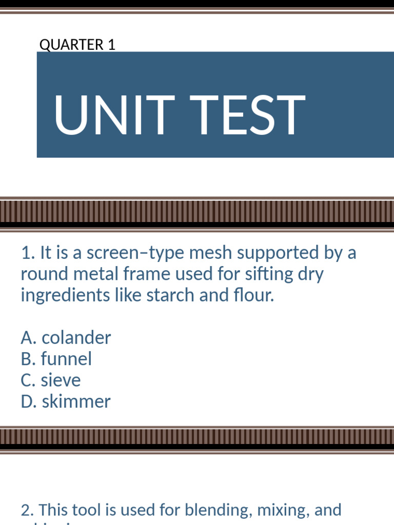 Unit Test | PDF