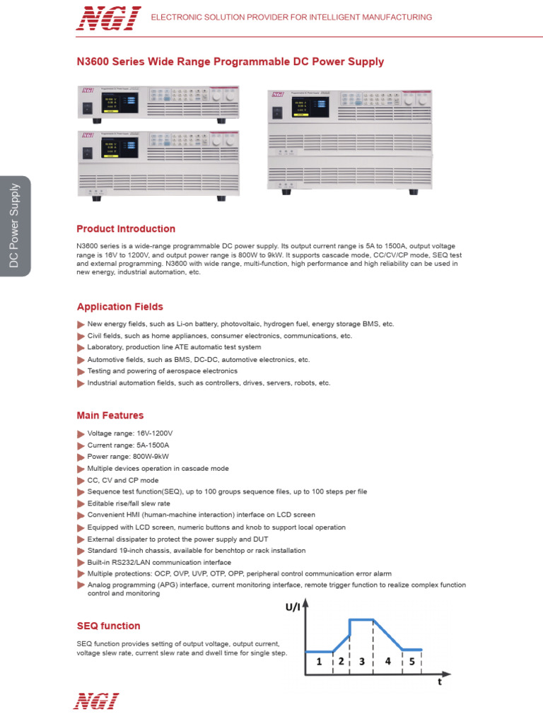N3600 Series Datasheet | PDF
