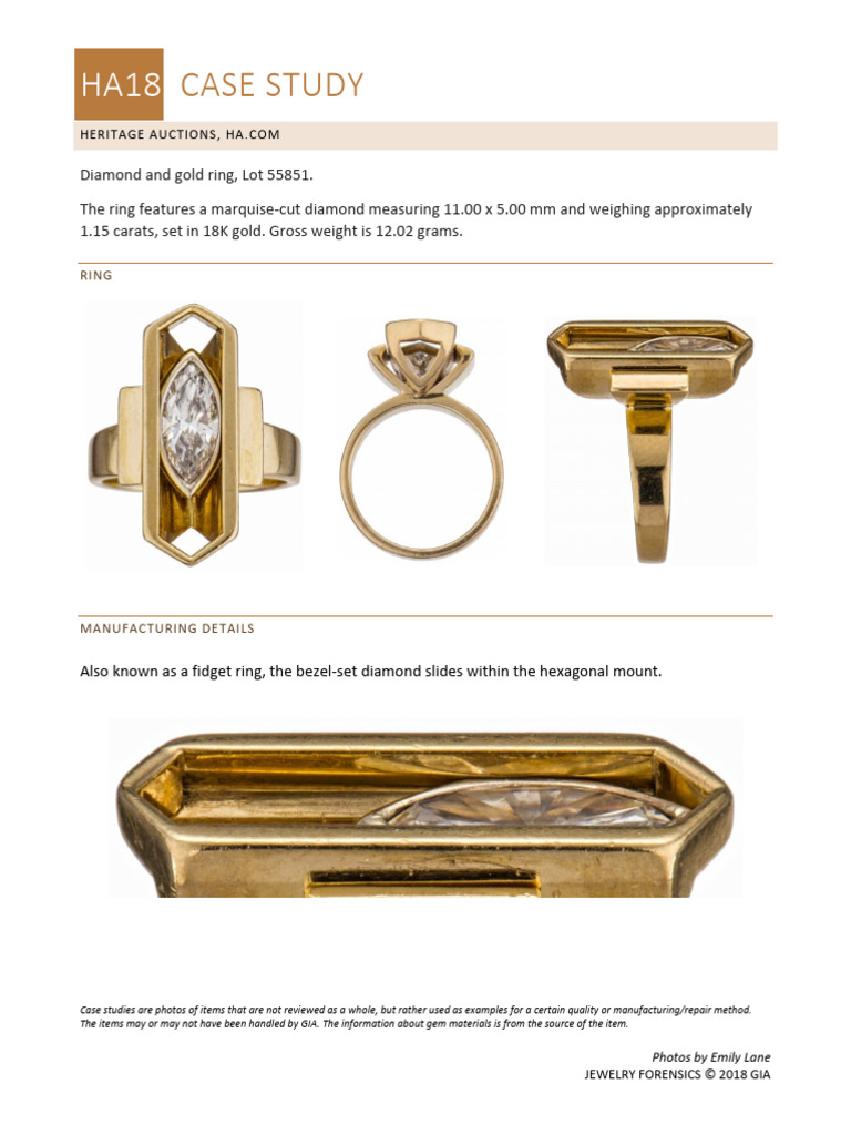 Case Study HA18 - Ring Fidget | PDF