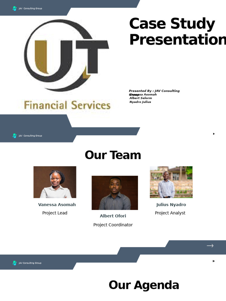 UT Case Study Slides - JAV Consulting Group | PDF