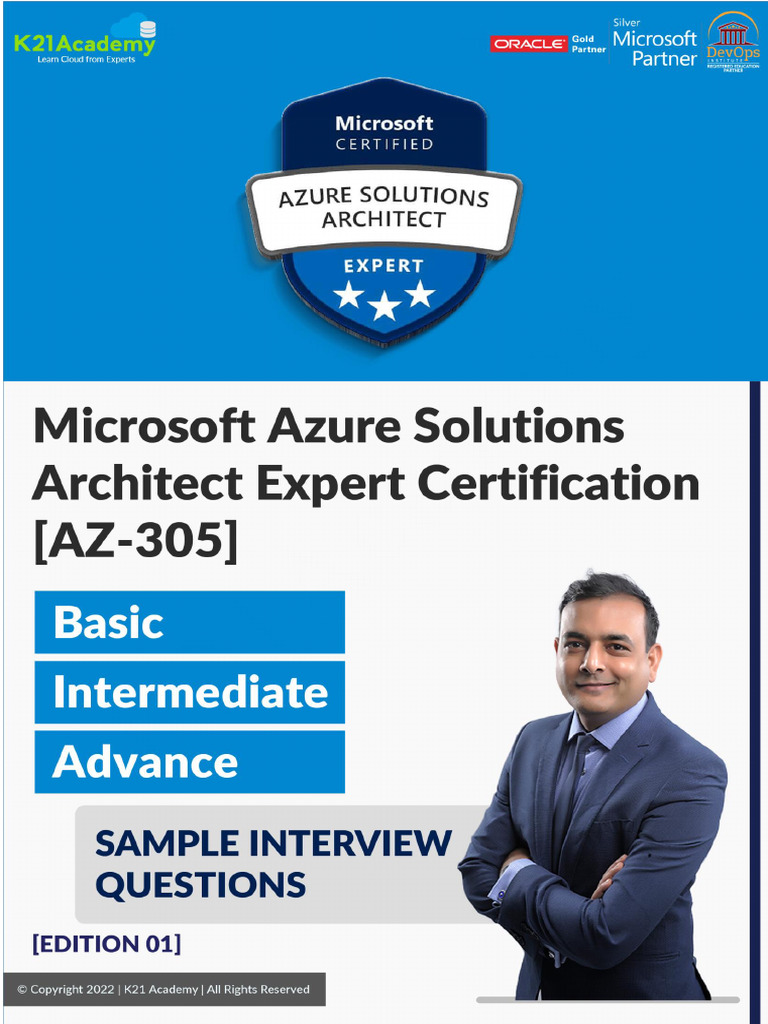 Microsoft+Azure+Solutions+Architect Interview Questions Ed1 | PDF