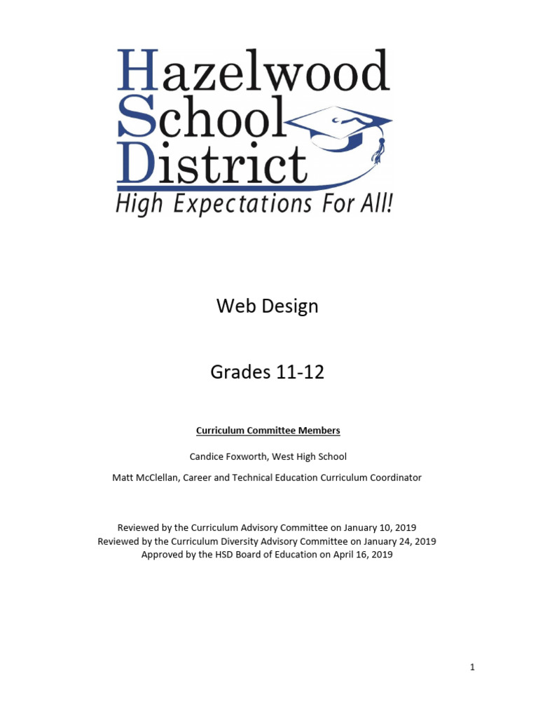Overview - Web Design | PDF
