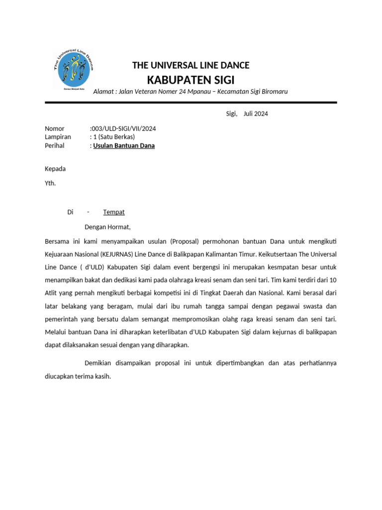 THE UNIVERSAL LINE DANCE | PDF