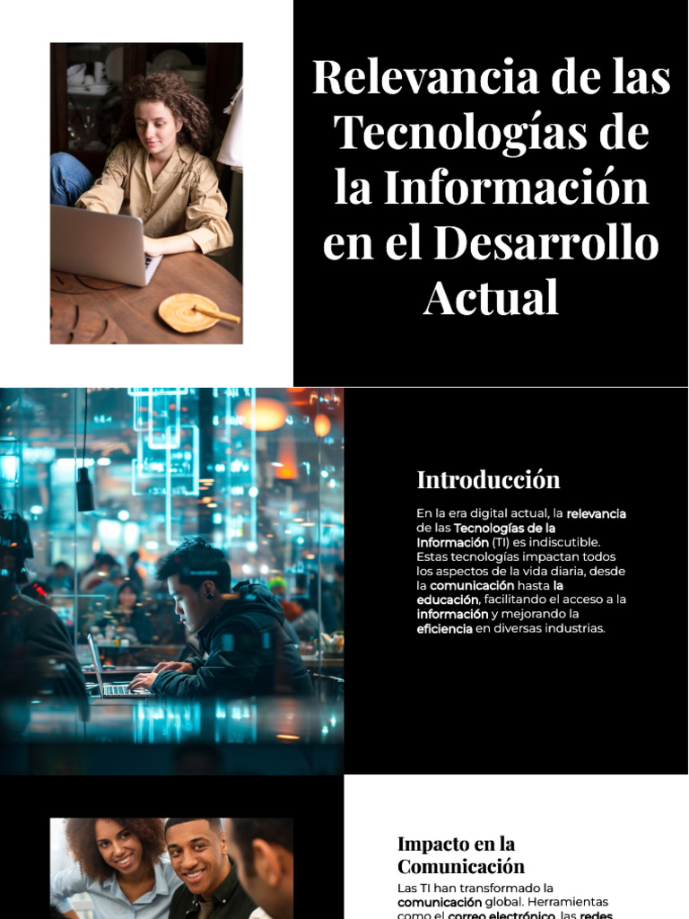 Wepik Relevancia de Las Tecnologias de La Informacion en El Desarrollo ...