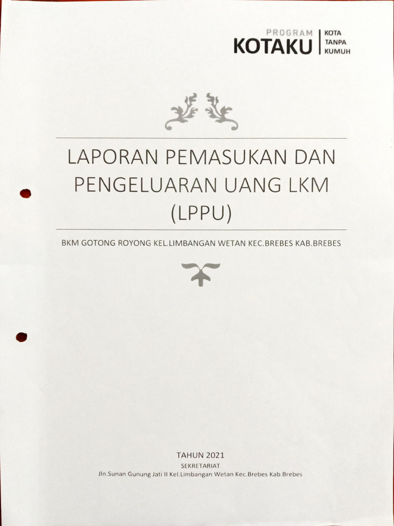 Lppu 2021 (BKM Gotong Royong) | PDF