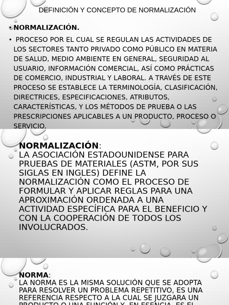 Presentación NORMATIVAS | PDF