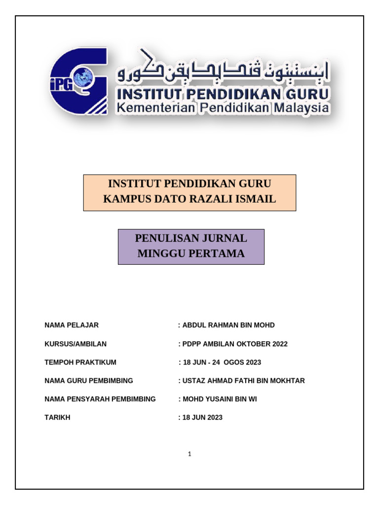 Jurnal M1 | PDF