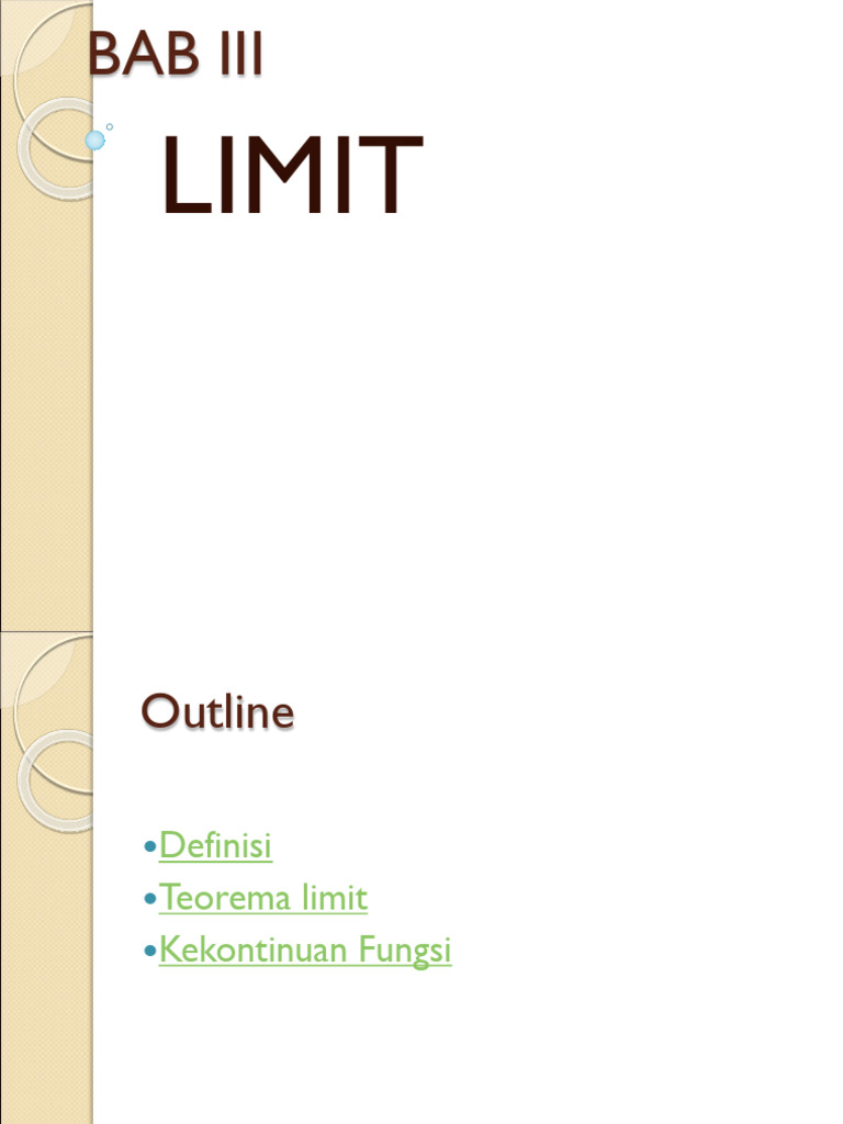 LIMIT | PDF