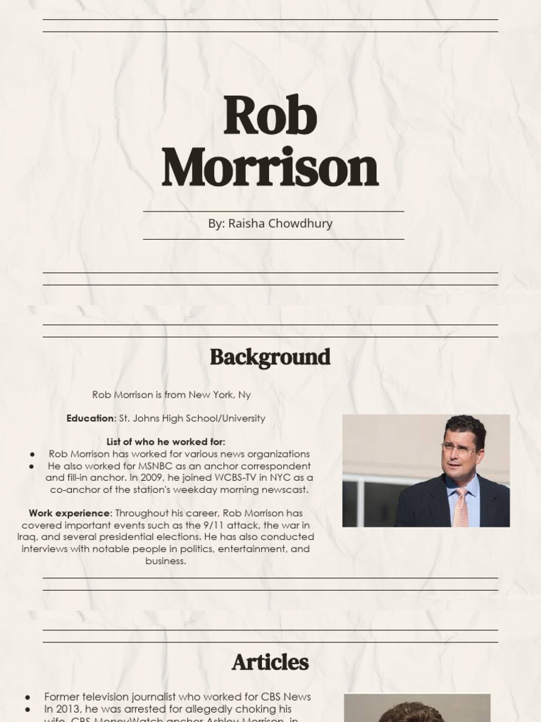 Disgraced Journalist Project | PDF
