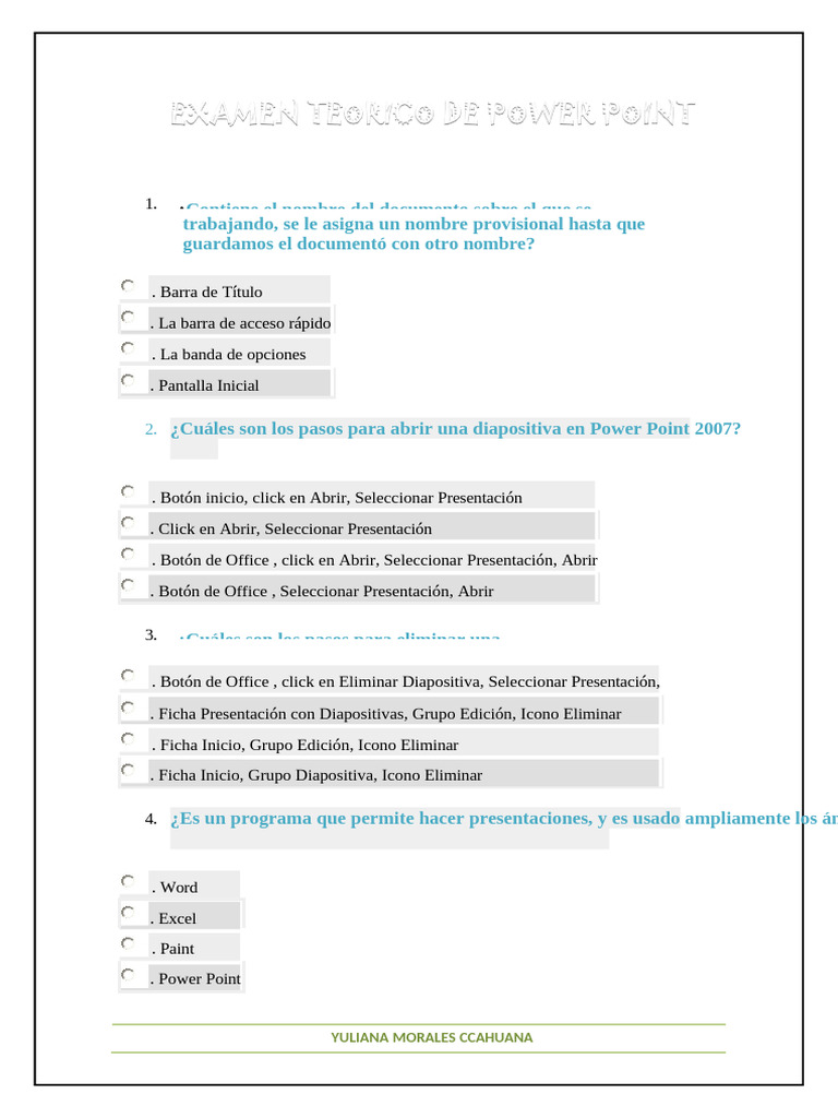 examen-teorico-de-power-point | PDF