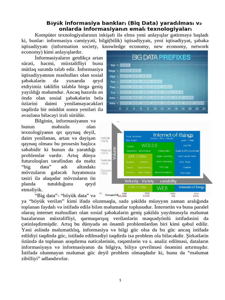 Big Data-Mühazirə | PDF